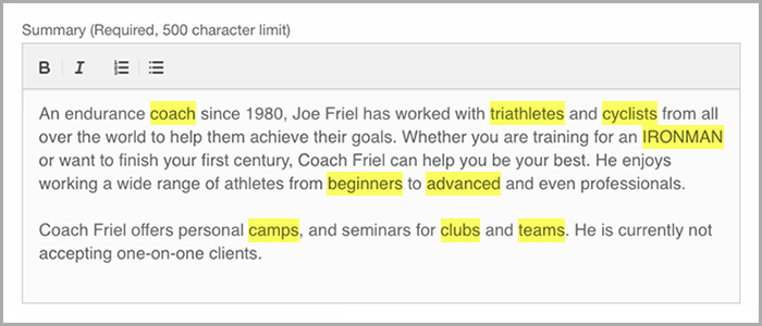 How to Optimize Your TrainingPeaks Coach Profile for Better Results