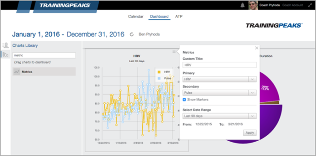 How To Track Your Heart Rate Variability Using TrainingPeaks