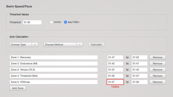 Improve Your Swimming by Using Zones