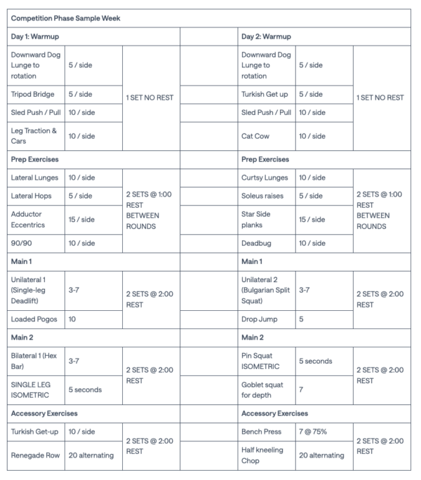 Periodized Strength Training for Endurance Athletes: Timing, Exercises ...