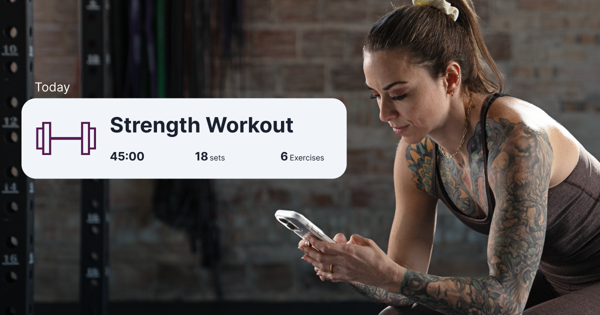 Strength from TrainingPeaks for Athletes