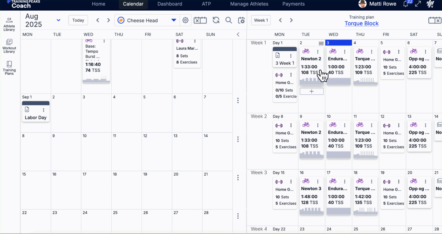 Speed Up Your Coaching with 5+ TrainingPeaks Calendar Efficiency ...